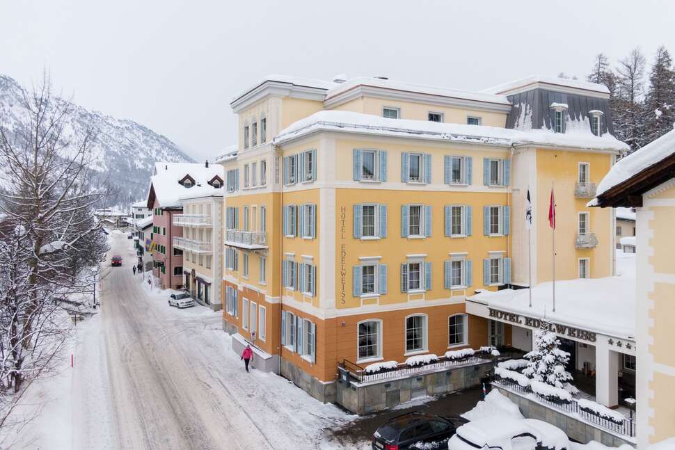 Edelweiss Swiss Quality Hotel in Silvaplana - dé VakantieDiscounter